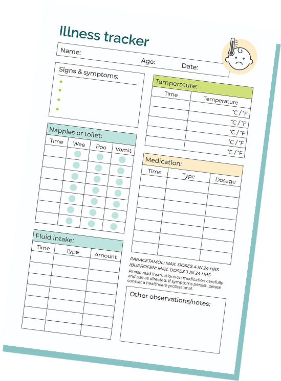 Illness Tracker - Dr Golly